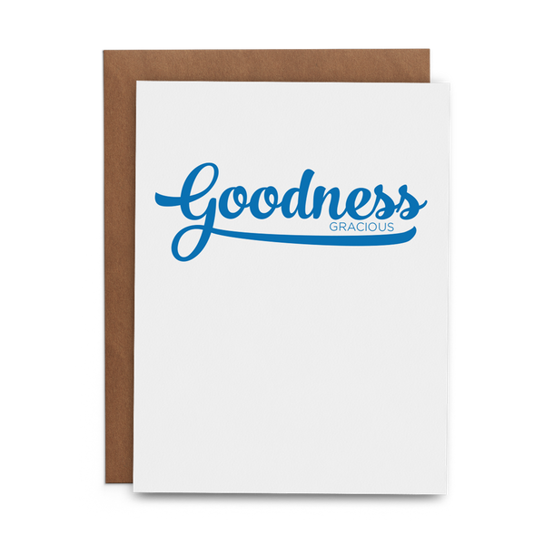 Goodness Gracious Greeting Card – Lost Art Stationery